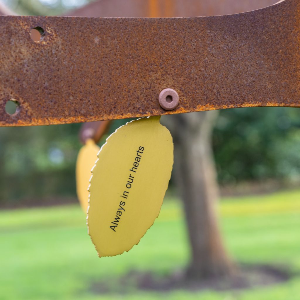 Memorial Tree leaf – Worcester Cemeteries